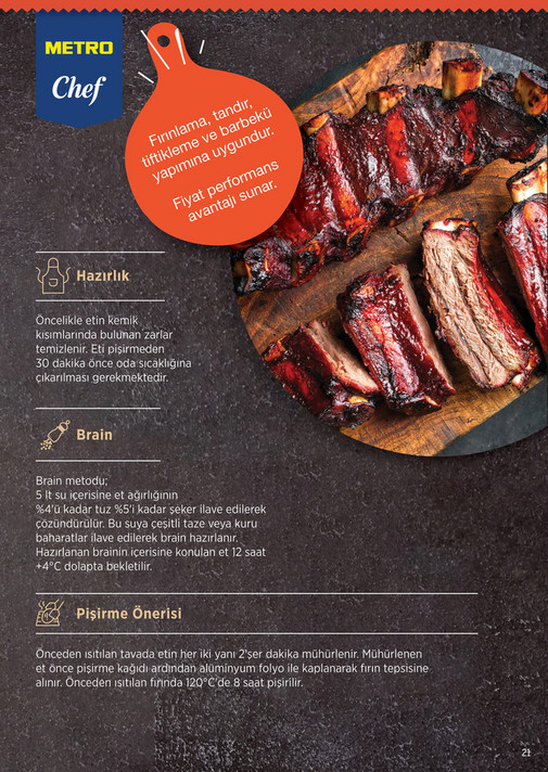 METRO TR - Metro Chef Steak Serisi - Sayfa 20-21