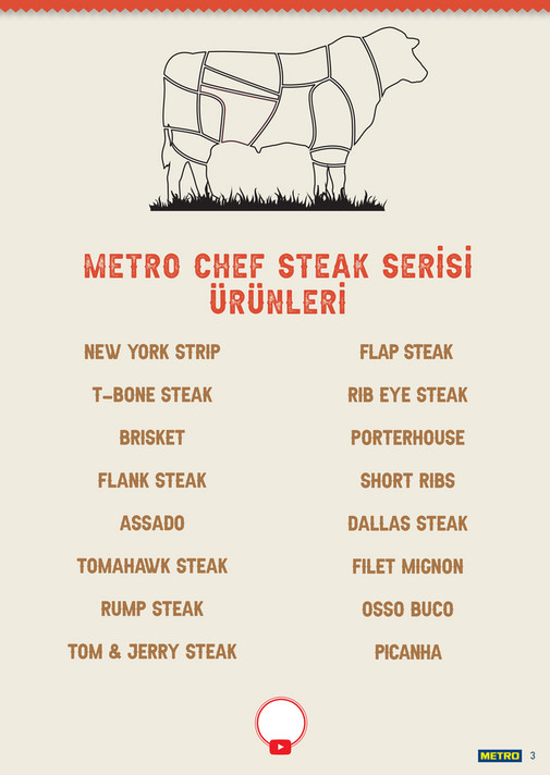 METRO TR - Metro Chef Steak Serisi - Sayfa 2-3