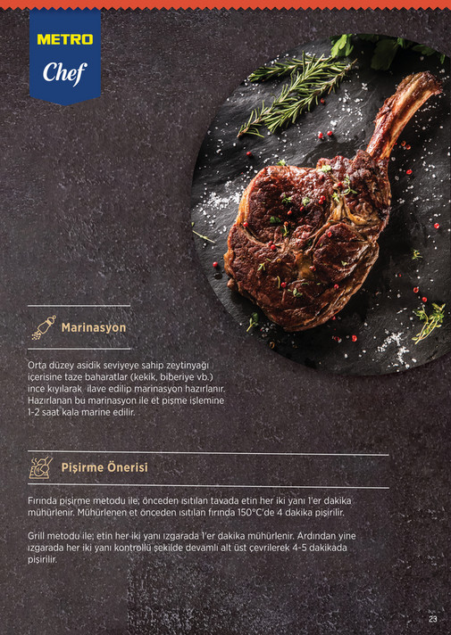 METRO TR - Metro Chef Steak Serisi - Sayfa 22-23